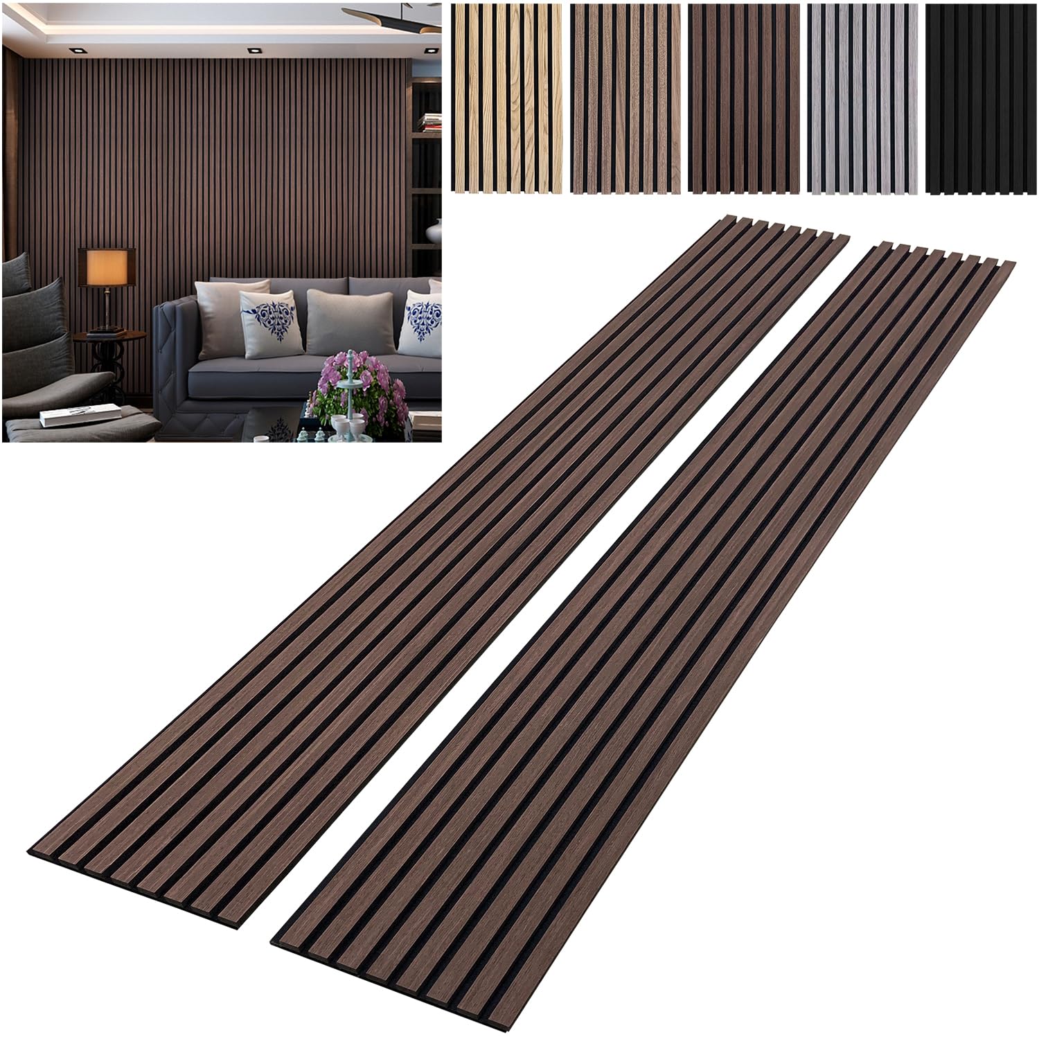 YLL YLL Wood Wall Panels Acoustic Wall Panels for Interior Wall ...