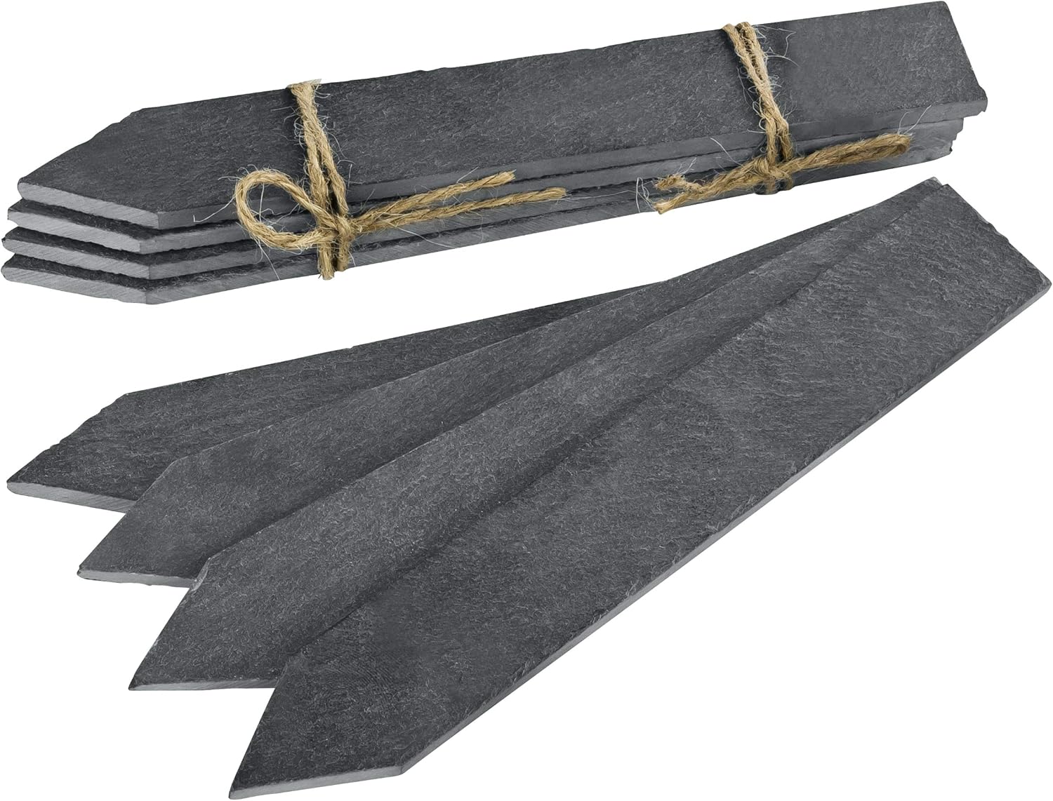 GardenMate Set of 8 Slate Plant Labels, Medium 15 x 2 centimetres ...