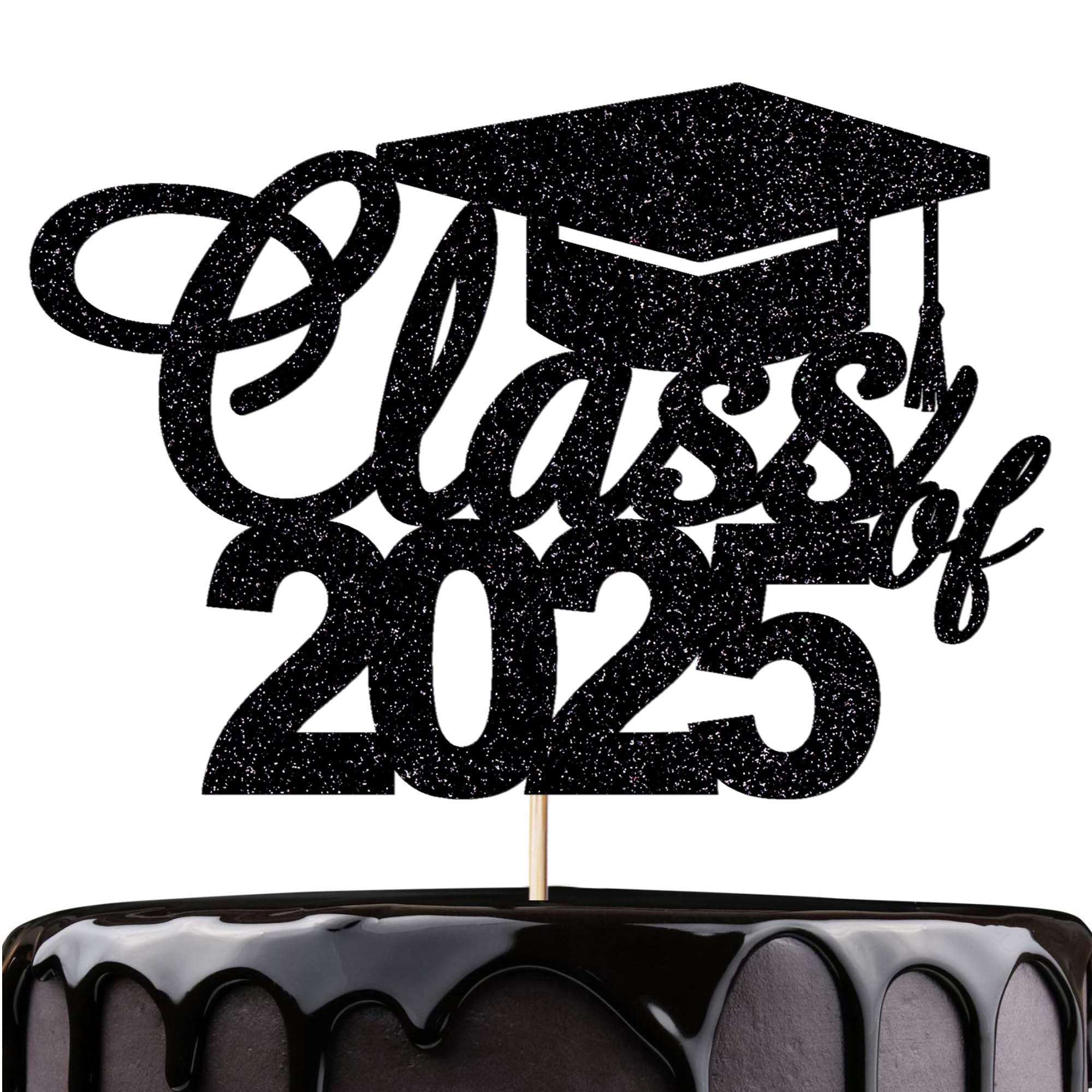 Artczlay graduation party cake topper Class of 2025 cake topper ...