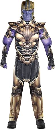 Amazon.com: Party City Thanos Muscle Costume for Adults, Marvel's ...
