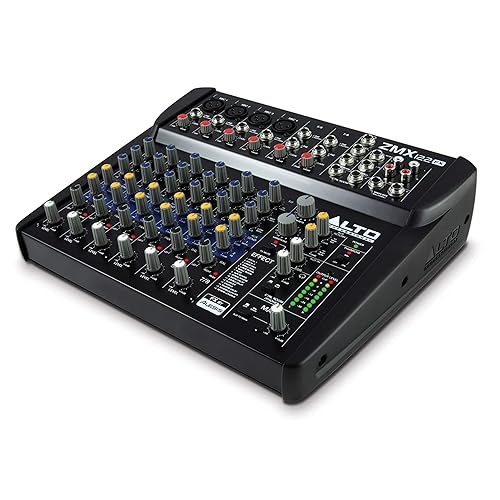 Alto Professional ZMX122FX | 8 Channel Compact Audio Mixing Desk with ...