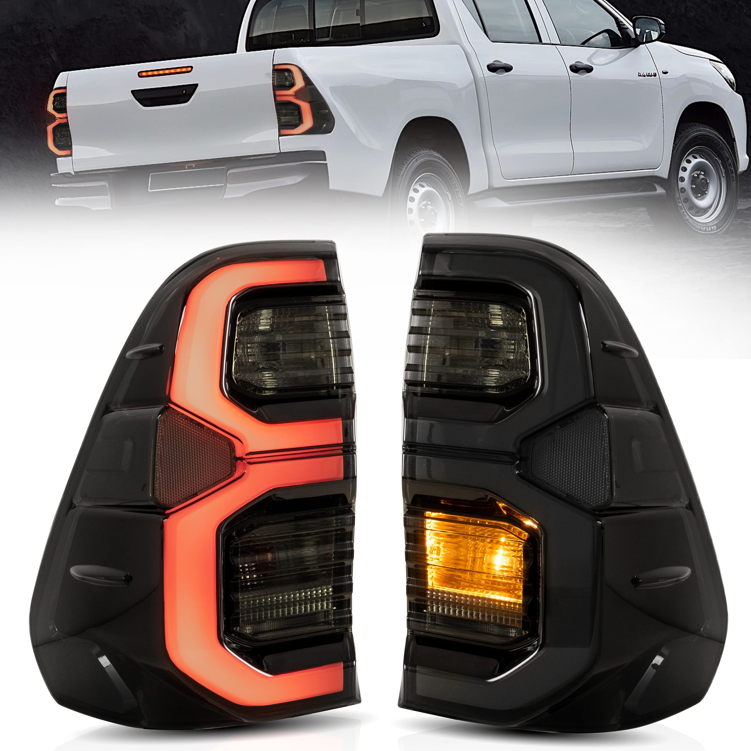 Mua VLAND LED Taillight Fit for 2015-2022 Toyota Hilux Revo, Not Fit ...