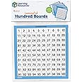Amazon.com: Learning Resources Laminated Hundred Boards, Dry-Erase ...