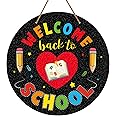 Amazon.com: WaaHome Welcome Sign for Classroom Door Decorations 11.3 ...