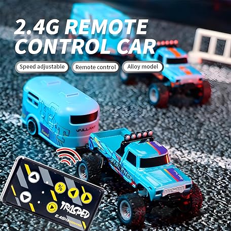 Mua YKLWORLD Mini Monster Truck, 1:64 Scale Remote Control Car with ...