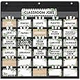 Amazon.com: 96 Pieces Farmhouse Classroom Jobs Pocket Chart Set Class ...