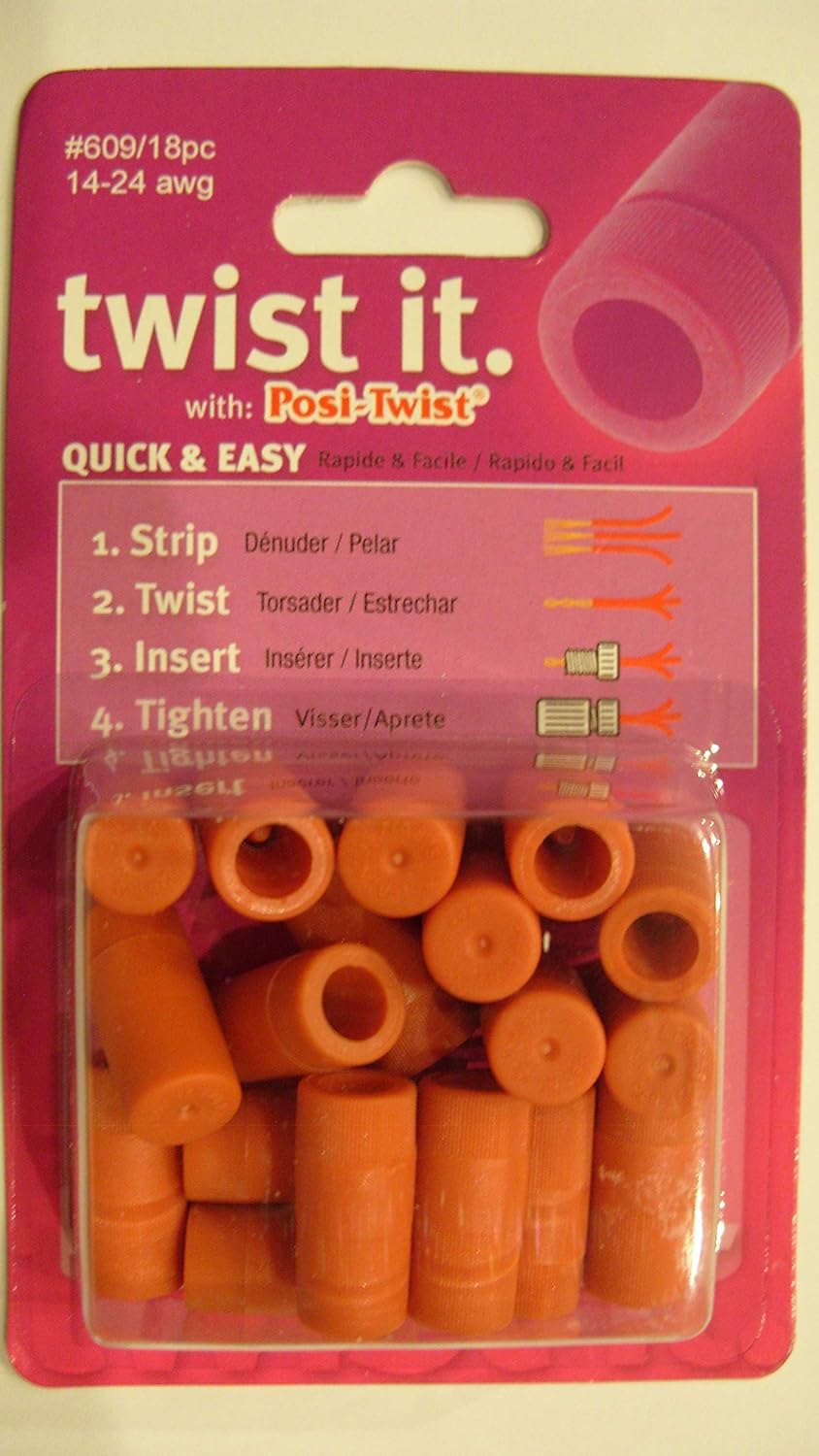Posi-Twist® Wire Connectors 14-24 gauge, Gauge Sets - Amazon Canada