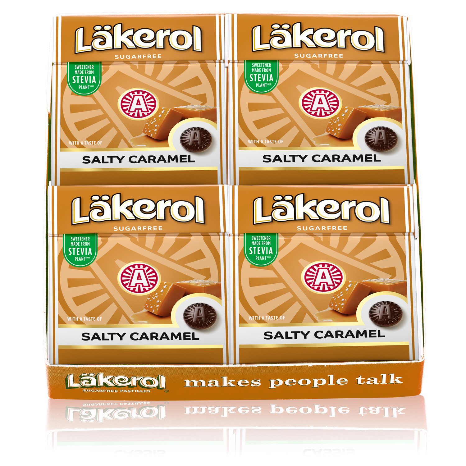 Amazon.com : Läkerol Sugarfree Pastilles 6-Flavor Variety: Two 0.8 oz ...
