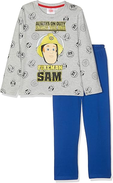 Sam le Pompier Ensemble de Pyjama Garçon: Amazon.fr: Vêtements et ...