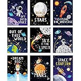 Amazon.com: Inspirational Outer Space Nursery Prints,Space Kids room ...