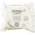 Amazon.com: Simple Facial Wipes Micellar, 25 Count (Pack of 6) : Beauty ...