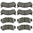Amazon.com: TALAMOYI D785 D792 Front Rear Ceramic Brake Pads Sets Fit For Chevy Astro/Avalanche ...
