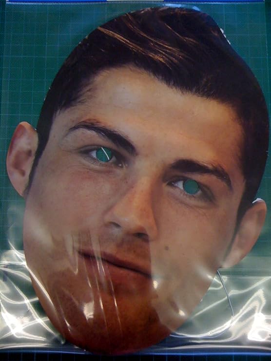 Christiano Ronaldo Face Mask: Amazon.co.uk: Toys & Games