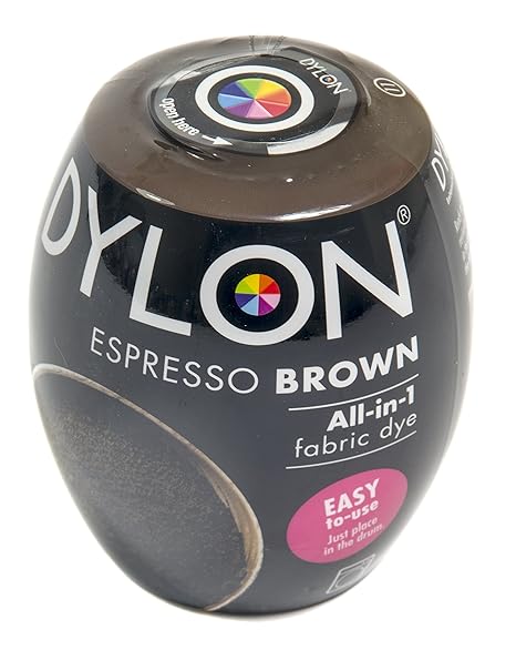 Dylon Machine Dye Pod Box of 3 Espresso Brown, 25 x 10 x 4 cm: Amazon ...