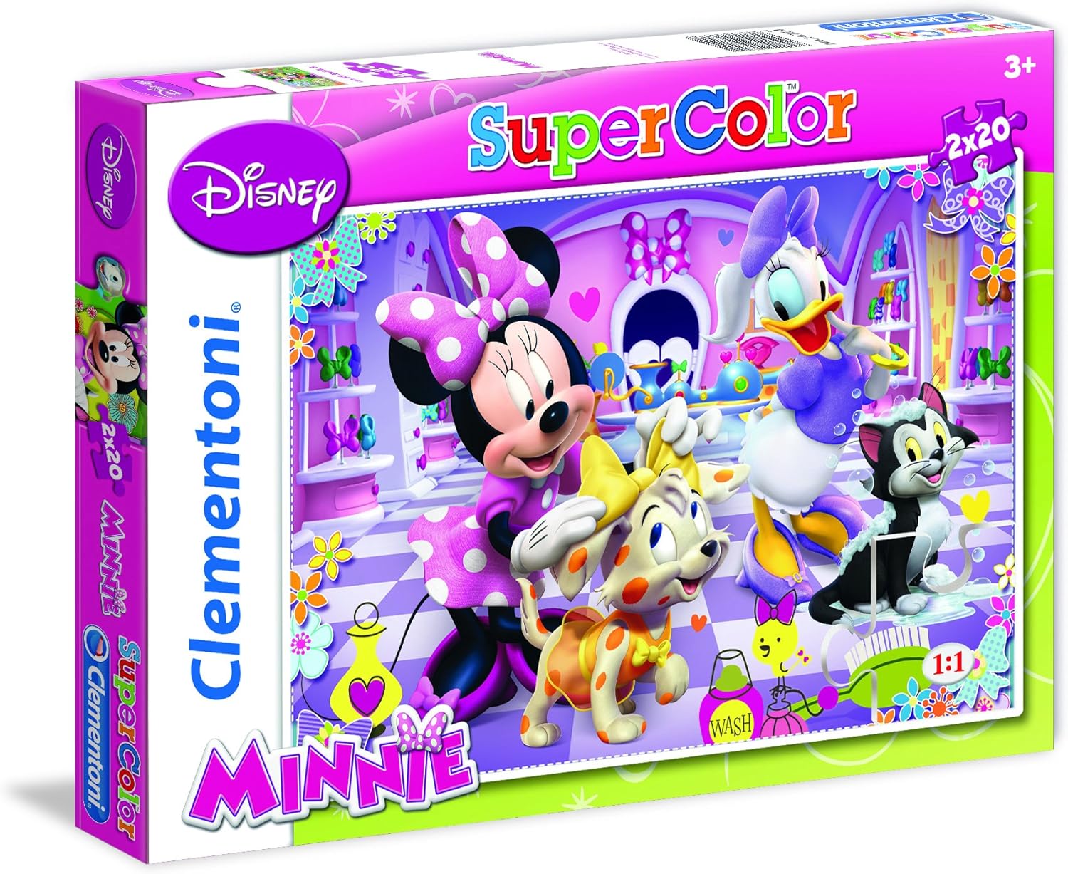 Clementoni 24724 - Minnie Puzzle, 2x20 Pezzi: Amazon.it: Giochi e ...