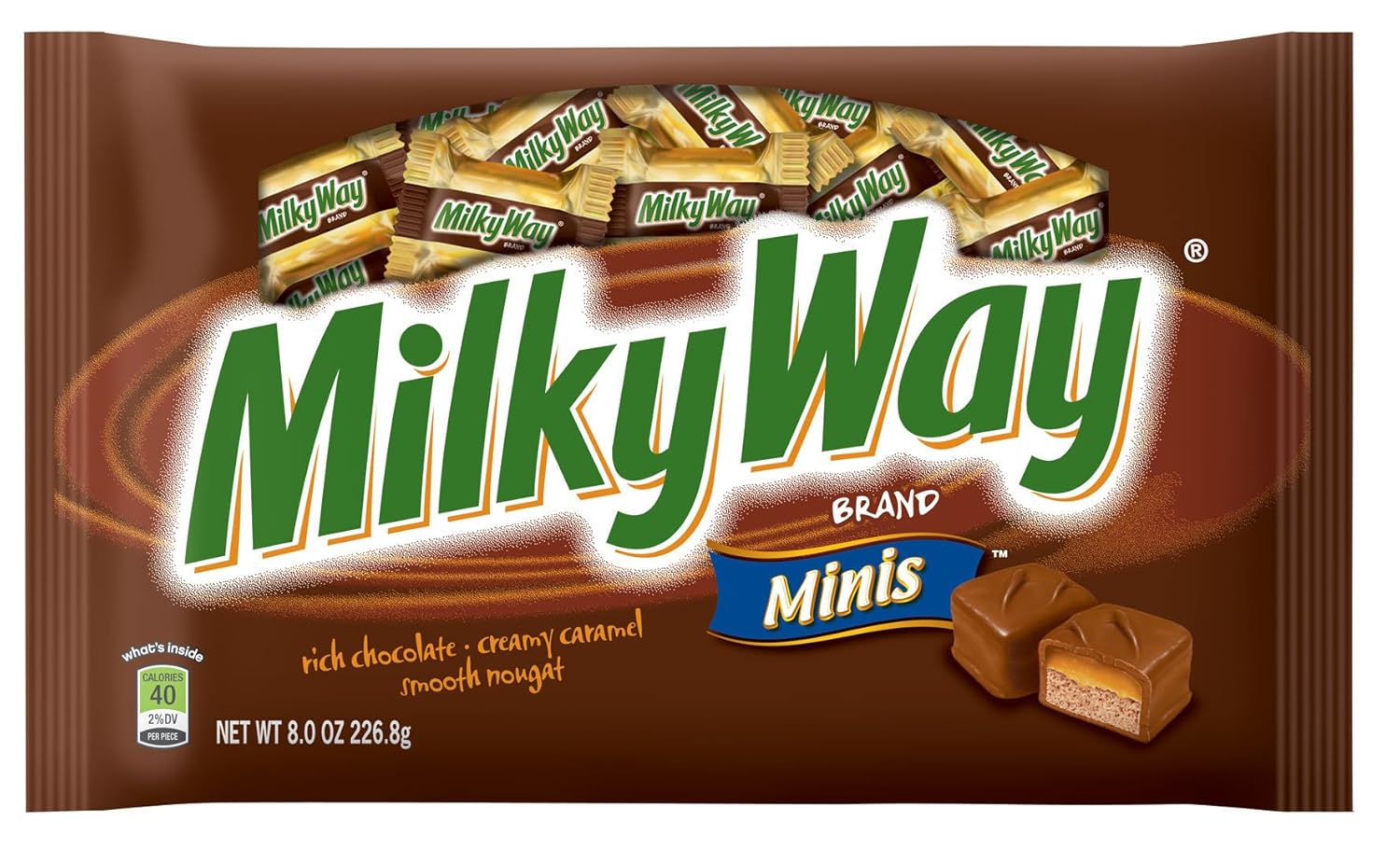 Amazon.com : Milky Way Miniatures, 8-Ounce Packages (Pack of 6 ...