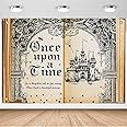 Amazon.com : Avezano Fairy Tale Books Backdrop Vintage Once Upon a Time ...