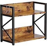 Rolanstar Spice Rack Organizer with Wire Basket, 3-Tier Kitchen Shelf ...