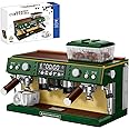 Amazon.com: CSNRHG Espresso Double-Head Coffee Maker Model Micro Bricks ...