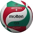 Molten - V5M5000, Pallone da pallavolo, colore: Bianco/Verde/Rosso ...