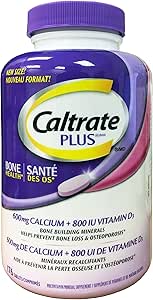 Caltrate Plus Bone Health Supplement 176 Tablets : Amazon.ca