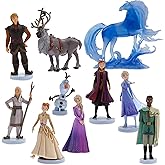 Amazon.com: Disney Frozen and Frozen 2 Mega Figure Set Toy Figure ...