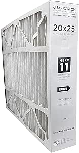 Amazon.com: Clean Comfort AMP-11-2025-45 (1-Pack) - 20" x 25" x 4.5 ...