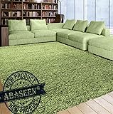 BPIL Shaggy Rugs Soft plain Thick Pile Large Small Antiskid Area Rug ...