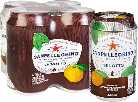 San Pellegrino Chinotto Can, 330ml, (Pack of 4): Amazon.sg: Grocery ...