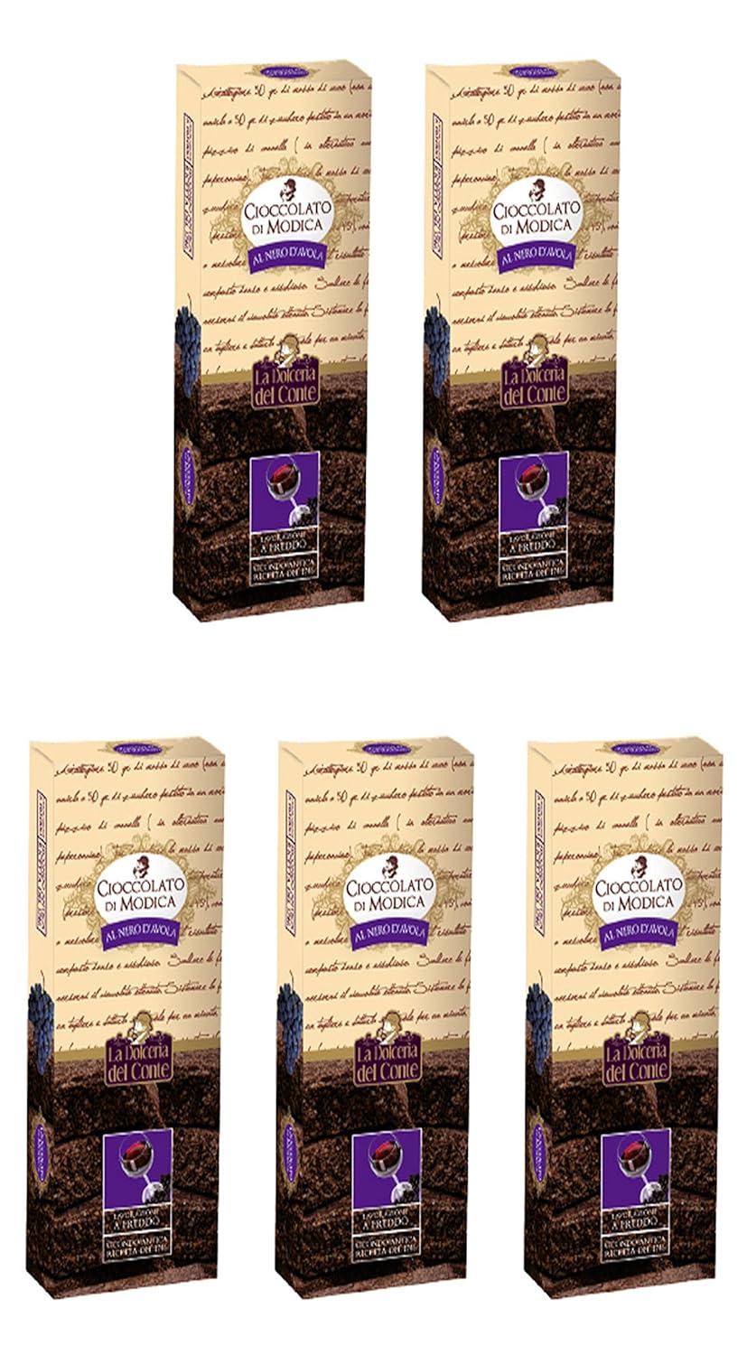 Amazon.com : La Dolceria del Conte: Modica Chocolate, Nero d'Avola ...