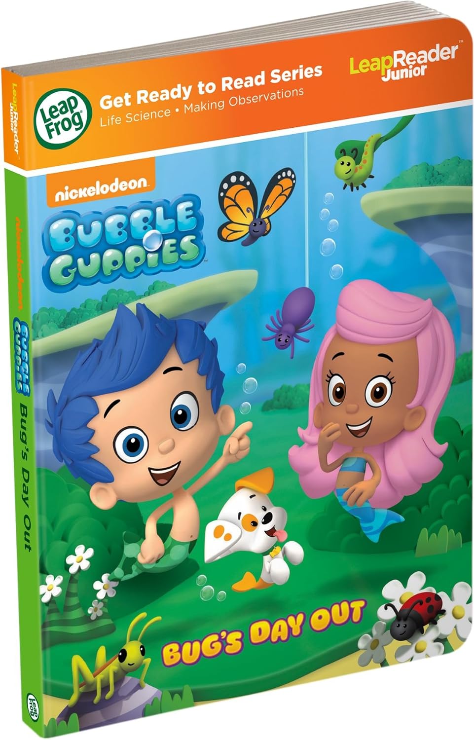 LeapFrog Nickelodeon Bubble Guppies Bug's Day Out for LeapReader Junior ...