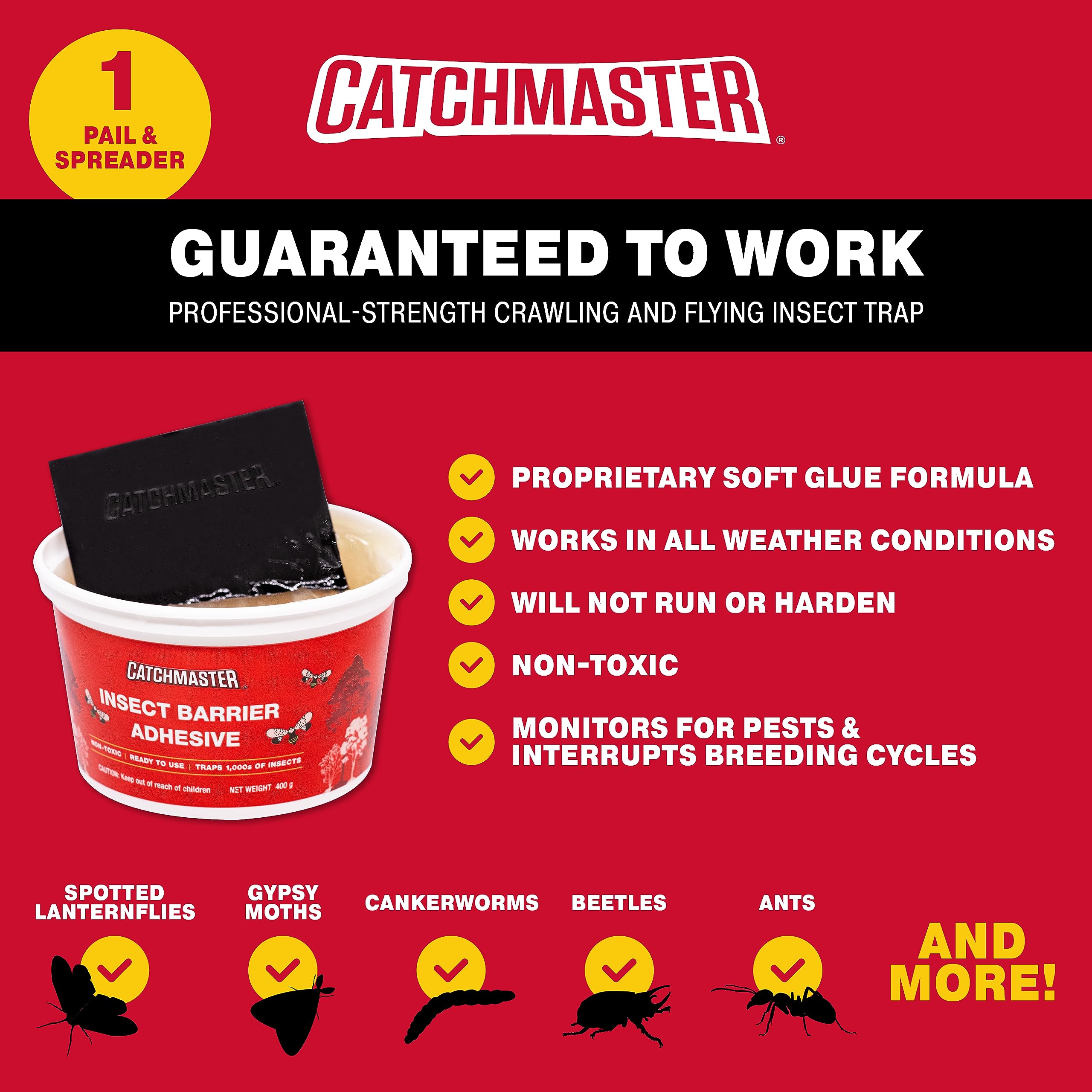 Mua Catchmaster Tree Banding Insect Barrier DIY Kit, 15oz Pail ...