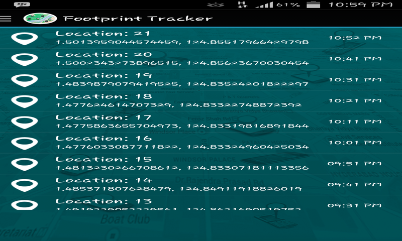 footprint tracker:Amazon.com:Appstore for Android