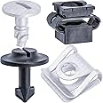 Amazon.com: Rexka 40pcs Undertray Engine Splash Guard Hardware Kit for ...