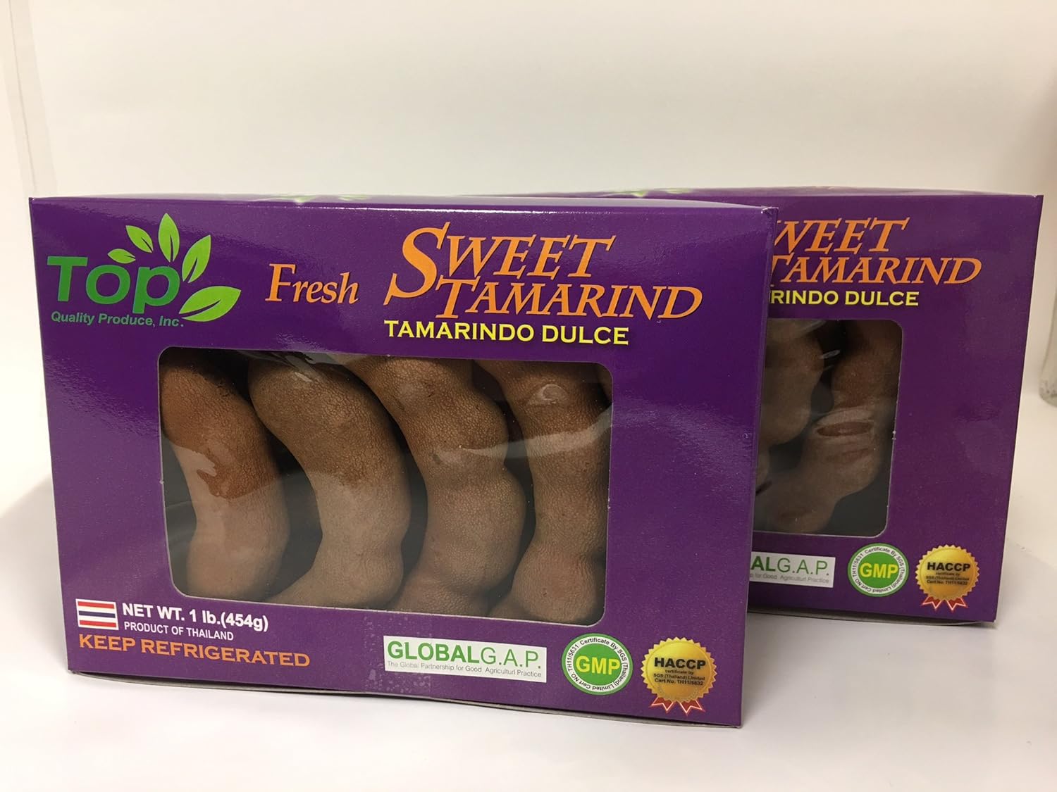 Amazon.com : Top Quality Fresh Tamarind Fruit Snack 2lb in total (2 ...