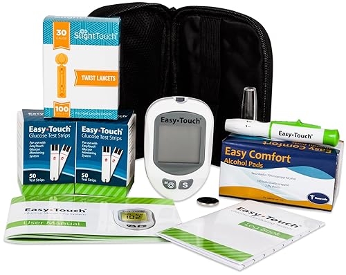 Easy Touch Diabetes Testing Kit - Easy Touch Meter, 100 Easy Touch ...