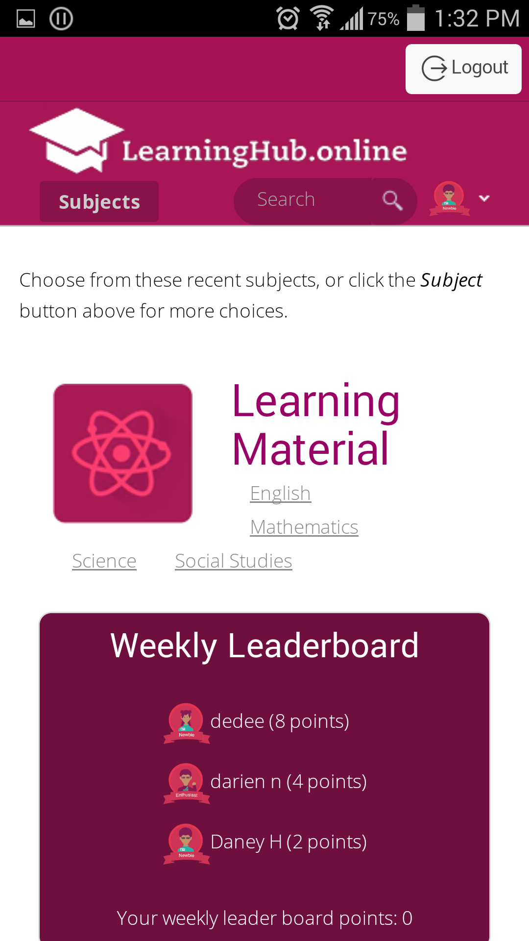 LearningHub:Amazon.co.uk:Appstore for Android