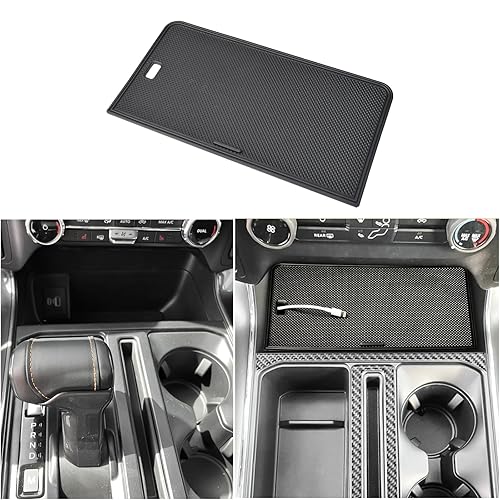 Center Console Organizer Hidden Panel Compatible with Ford F150 2021 ...