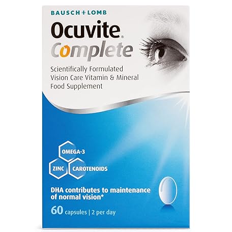 Mua Ocuvite Complete, Eye Supplement Capsules, by Bausch + Lomb, Lutein ...