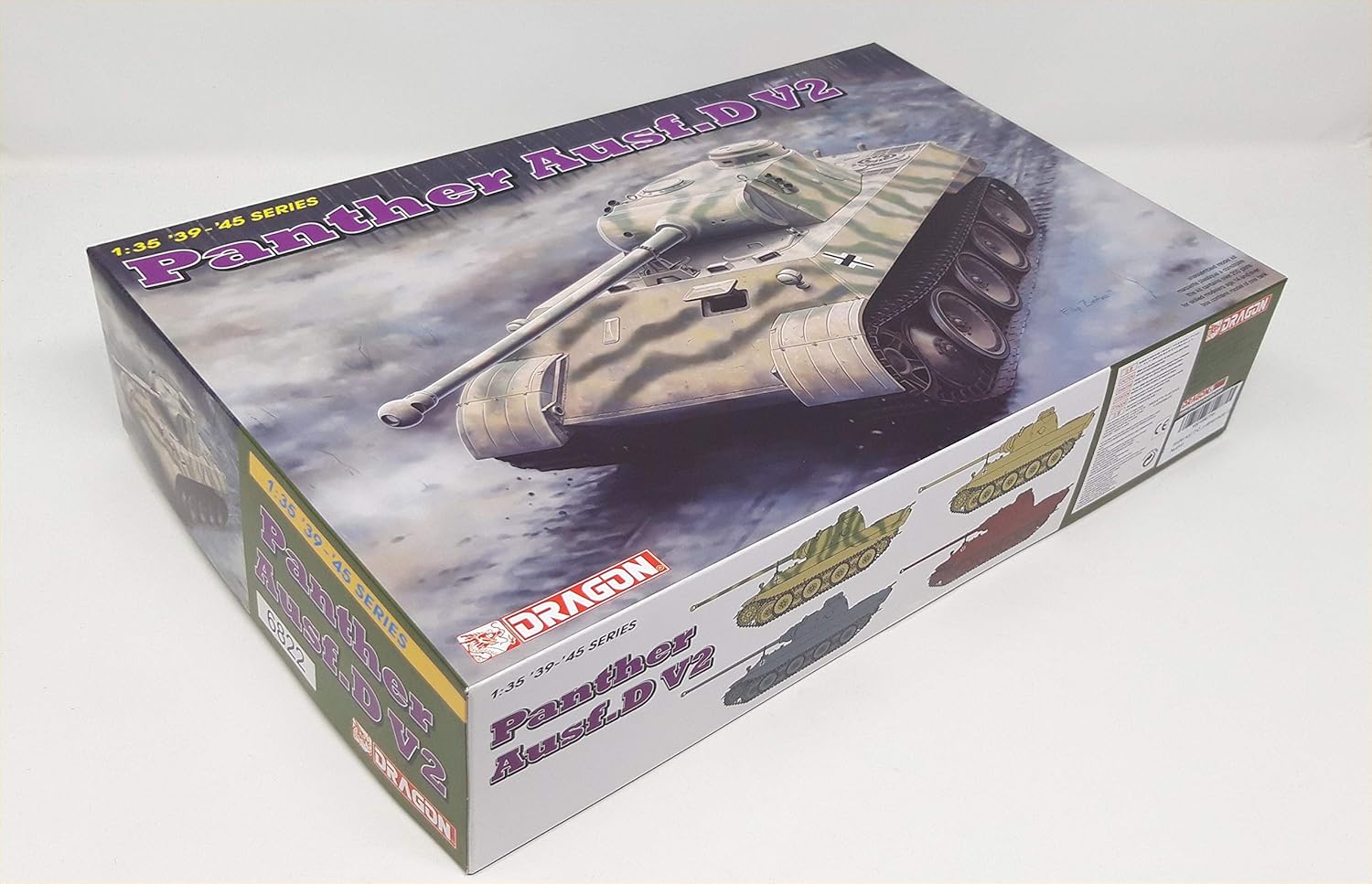 Panther Ausf D V2 Dragon 6822 German Tank Panzer Model Kit 1:35 Scale ...