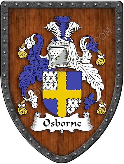 Amazon.com: Osborne Family Crest Custom Coat of Arms, Family Ancestry ...