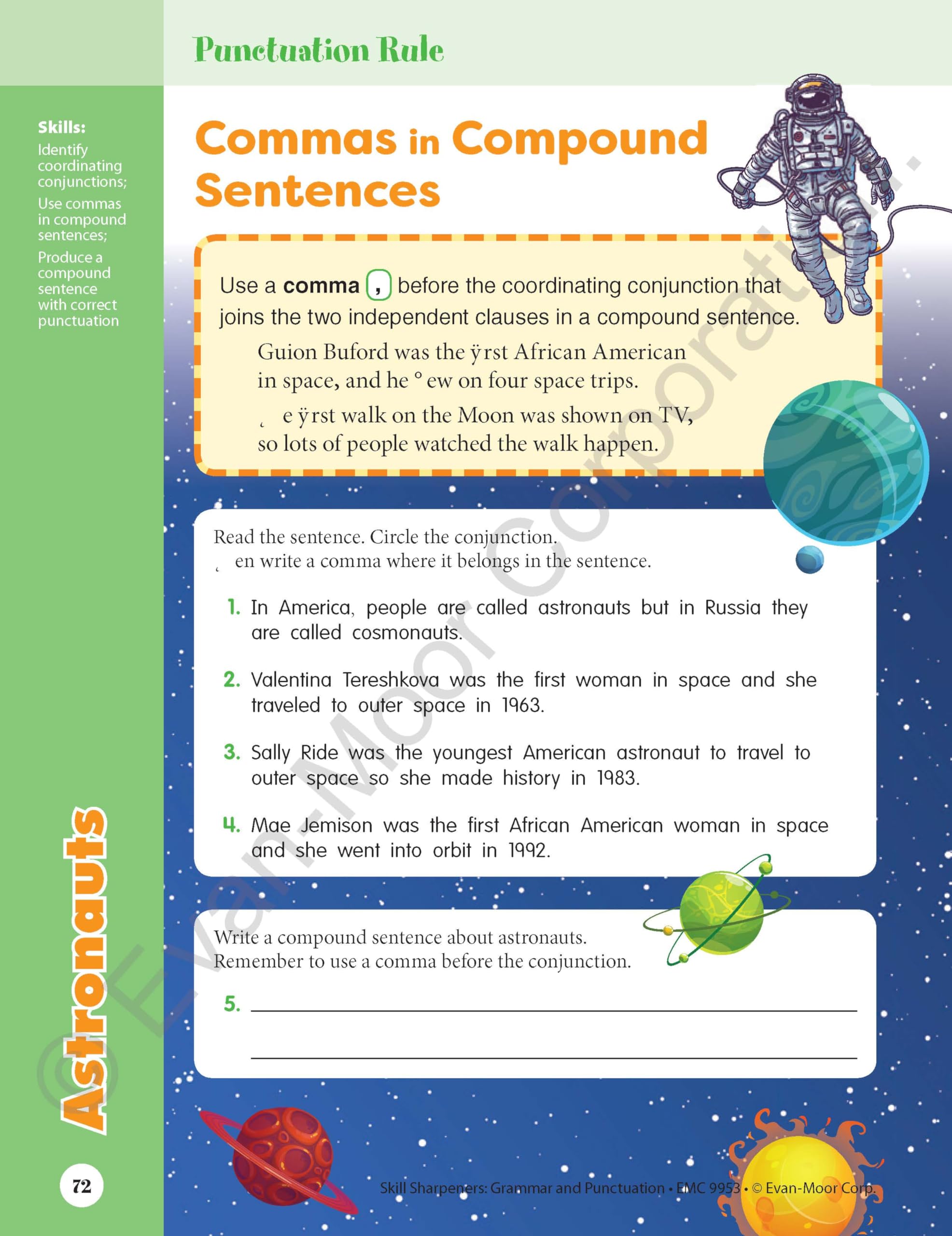 Mua Evan-Moor Skill Sharpeners Grammar and Punctuation Workbook, Grade ...