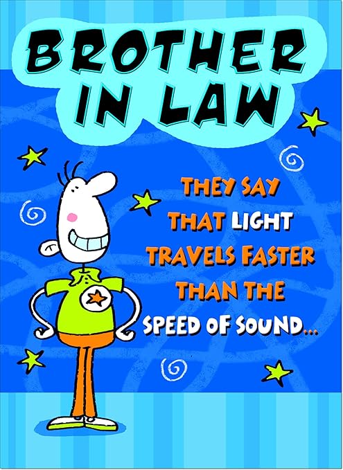 Doodlecards Funny Brother In Law Birthday Card Medium Amazon co uk doodlecards-funny-brother-in-law-birthday-card-medium-amazon-co-uk