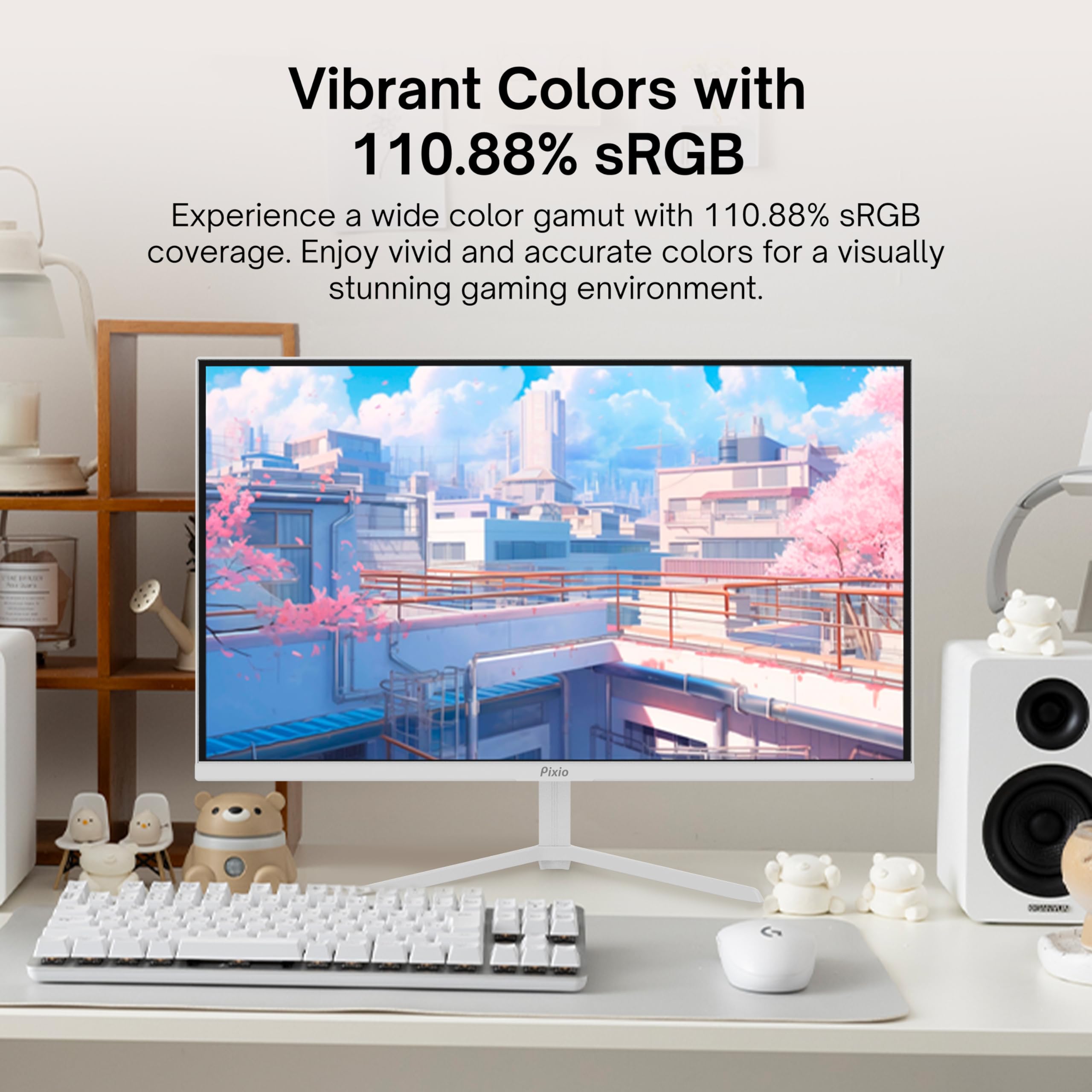 Mua Pixio PX248 Prime V2 White 24 inch Fast IPS FHD 1920 x 1080 180Hz ...