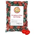 Amazon.com : Strawberry Filled Hard Candy - Individually Wrapped ...