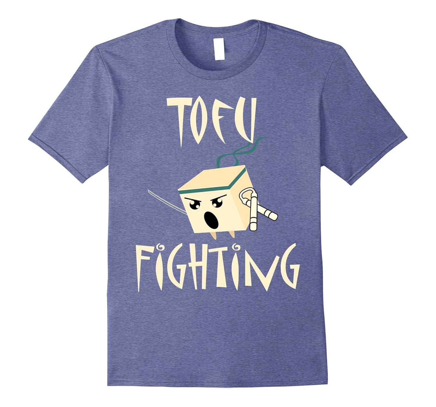 Funny Tofu Fighting T-Shirt-CL – Colamaga