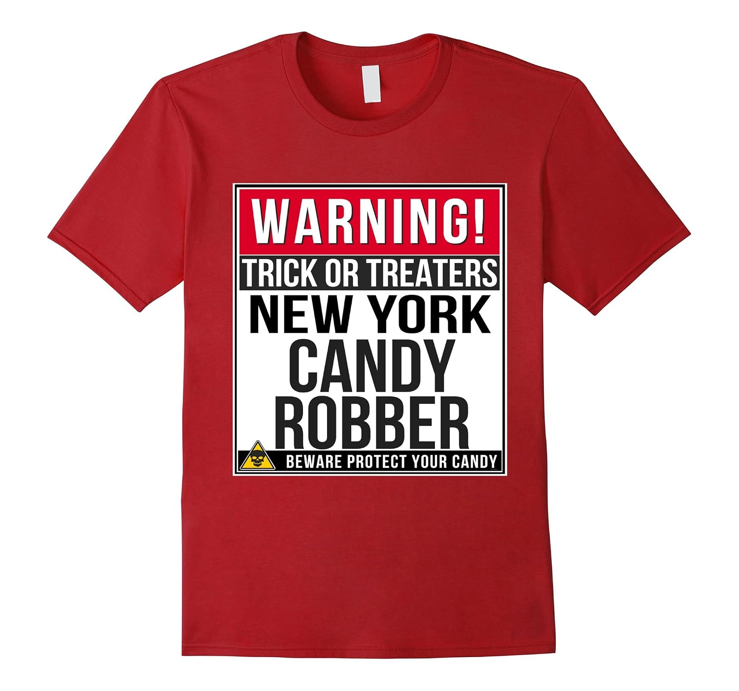 Halloween Funny New York T Shirt Candy Robber-T-Shirt – Managatee
