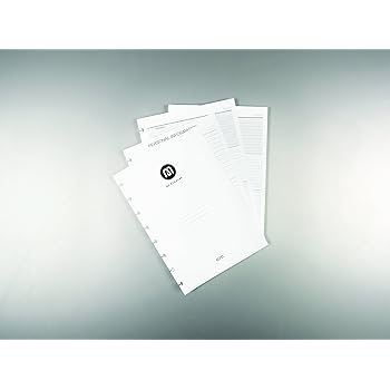 Amazon.com : Staples Arc System Ruled Premium Refill Paper, White, 4.25 ...