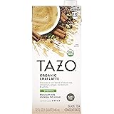 Amazon.com : Tazo Chai Natural Spiced Black Tea Latte Concentrate 32 ...