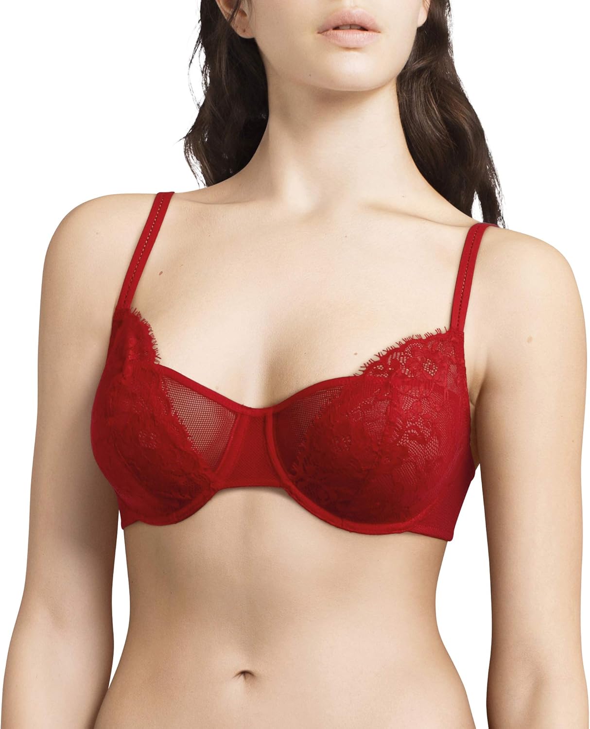 Passionata Camden Sujetador de Copa Media, Rojo (Coquelicot Yu), 85C (Talla del Fabricante: 70C ...